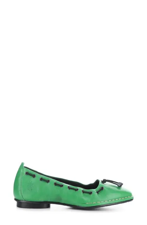 Fly London Bapi Ballet Flat - Green Velvet