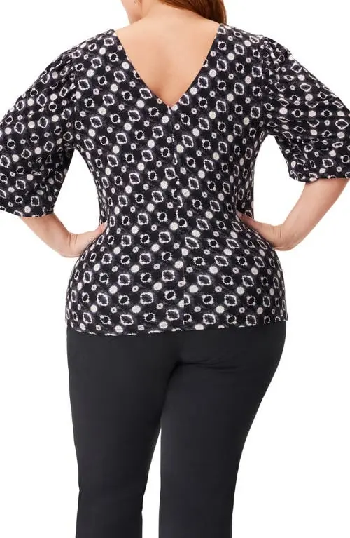 NIC+ZOE Midnight Shibori Top