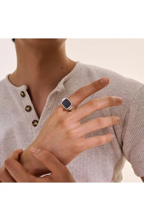 John Hardy Onyx Signet Ring