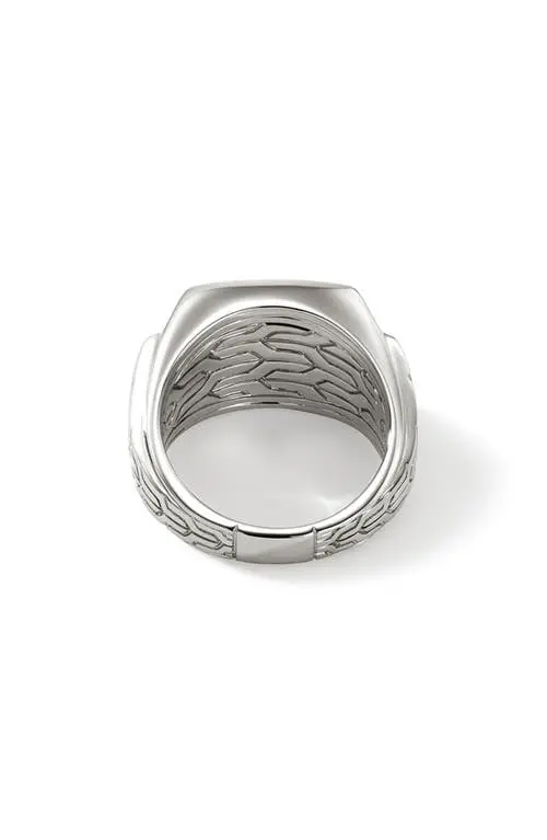 John Hardy Onyx Signet Ring