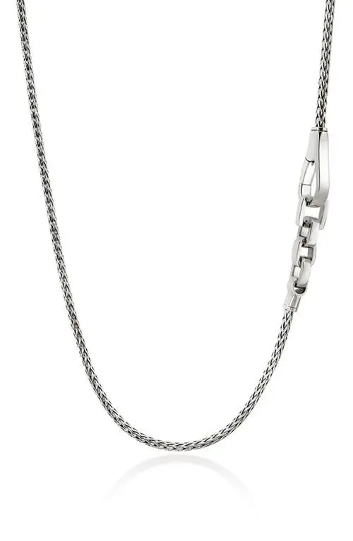 John Hardy Sterling Chain Necklace - Silver