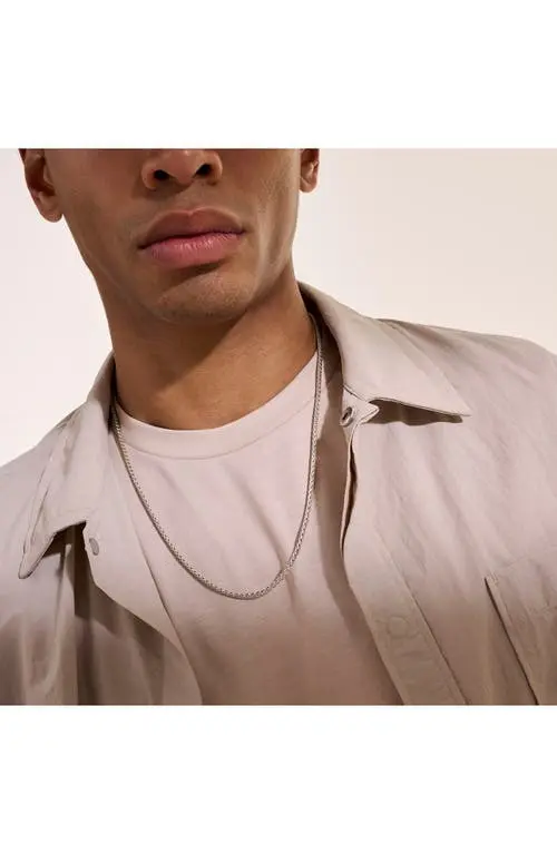John Hardy Sterling Chain Necklace - Silver