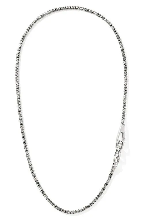 John Hardy Sterling Chain Necklace - Silver