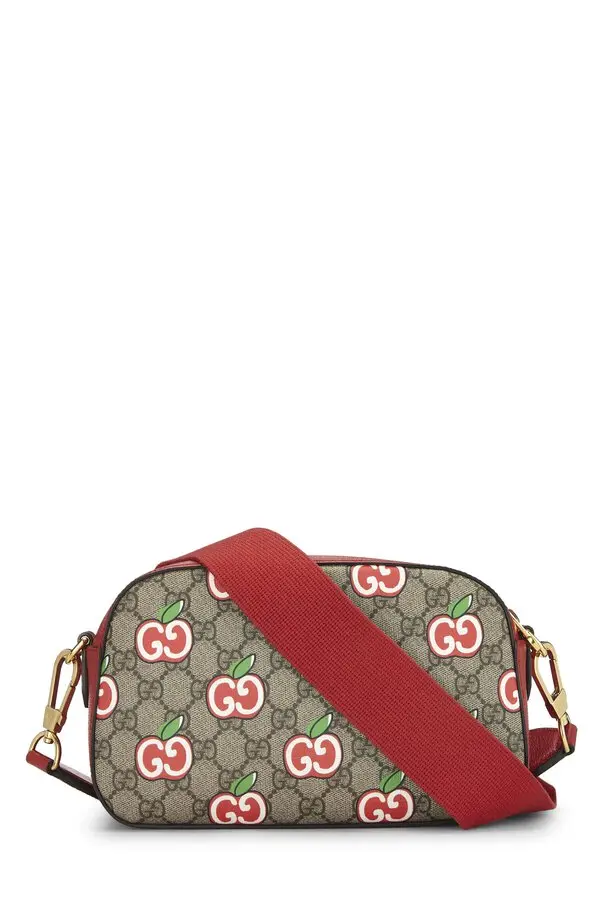 Gucci Original Gg Supreme Canvas Apple Camera Bag