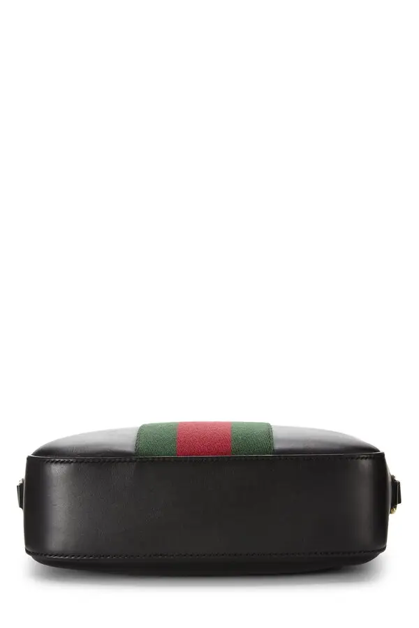 Gucci Leather Webby Shoulder Bag
