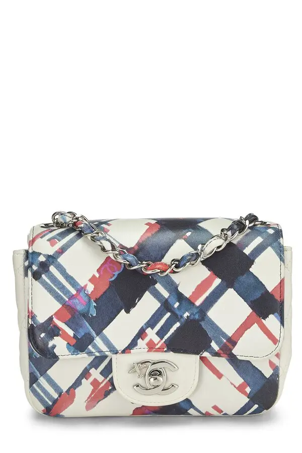 Chanel Calfskin Square Flap Bag