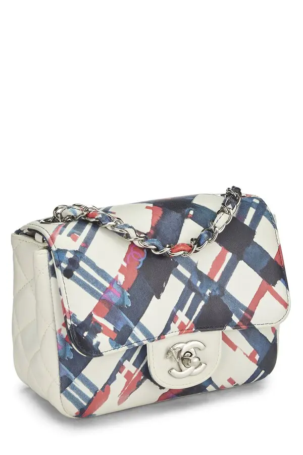 Chanel Calfskin Square Flap Bag