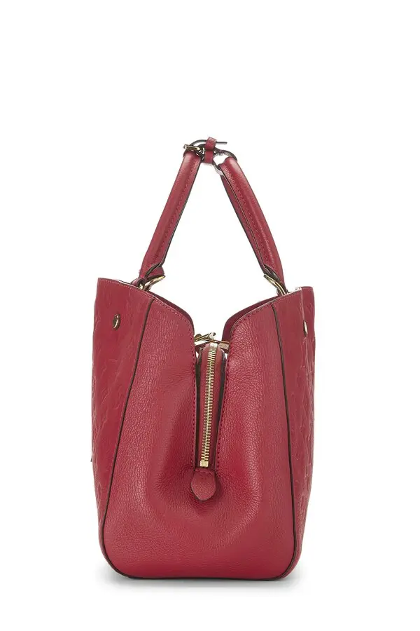 LOUIS VUITTON Monogram Empreinte Montaigne - Red