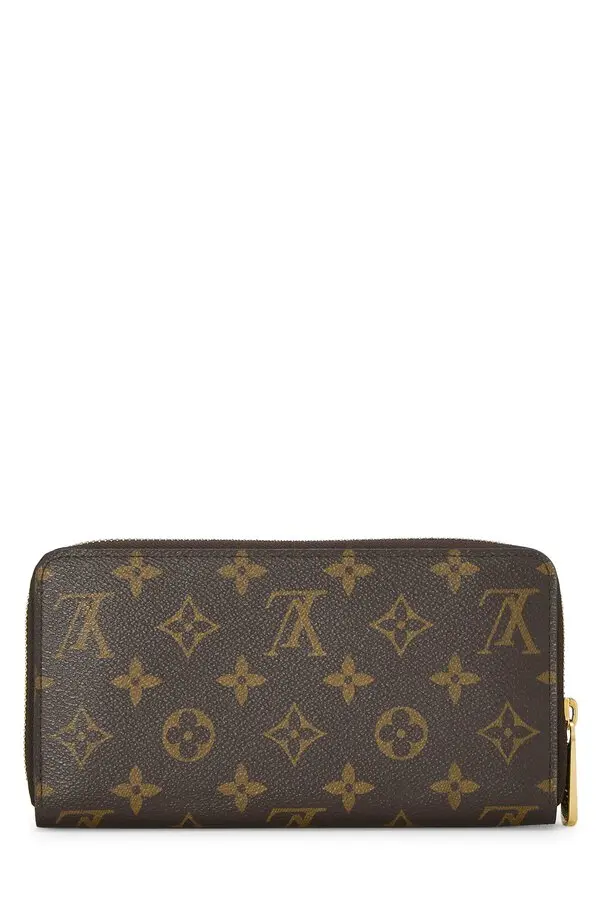 LOUIS VUITTON Monogram Canvas Illustre Zippy - Brown