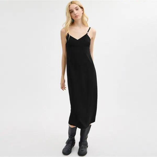 COACH Heritage C Silk Midi Dress