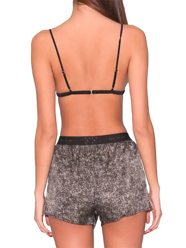 FLEUR DU MAL Silk-blend Wireless Triangle Bra