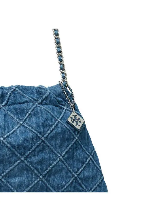 Tory Burch Fleming Soft Quilted Hobo Bag