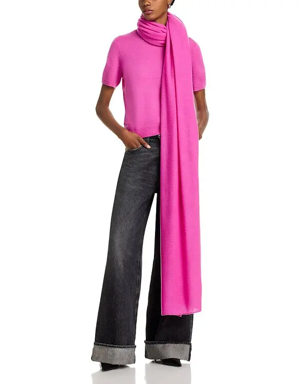 Bloomingdale'S 100% Cashmere Travel Wrap Exclusive - Fruit Punch