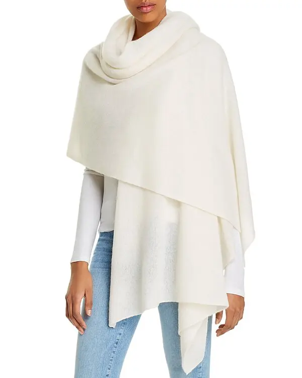 Bloomingdale'S Travel Wrap Exclusive - Ivory