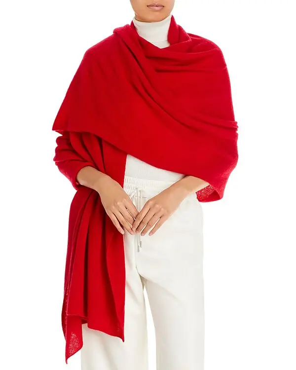 Bloomingdale'S 100% Cashmere Travel Wrap Exclusive - Scarlett