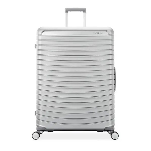 SAMSONITE Framelock Max Large Spinner Suitcase - Glacial Silver