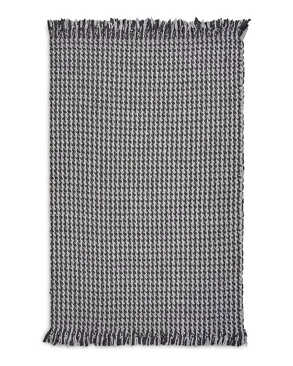 Kas Maui Houndstooth Area Rug, 7'9 X 9'9 - Grey