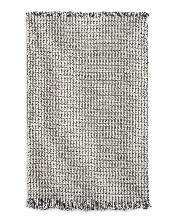 Kas Maui Houndstooth Area Rug, 7'9 X 9'9 - Ivory