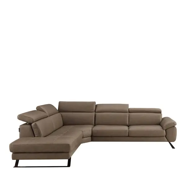 CHATEAU D'AX Tremezzo Two Piece Leather Sectional