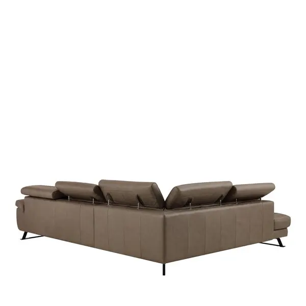 CHATEAU D'AX Tremezzo Two Piece Leather Sectional