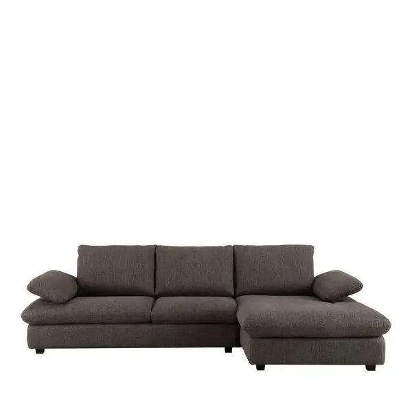 CHATEAU D'AX Mason Two Piece Sectional Sofa & Chaise - X Dark Grey
