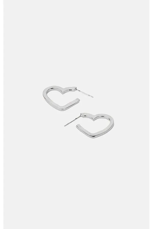 SOKO Kiota Mini Hoop Earrings - Silver