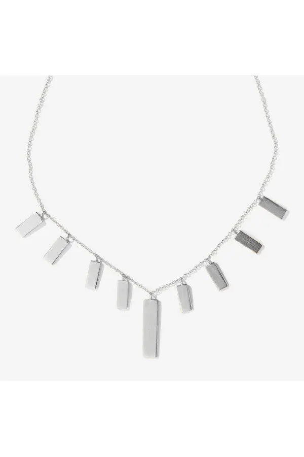 SOKO Cala Charm Necklace - Silver