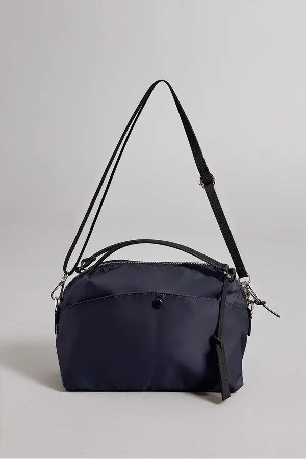 Velvet By Graham & Spencer Nylon Crossbody Bag - Navy