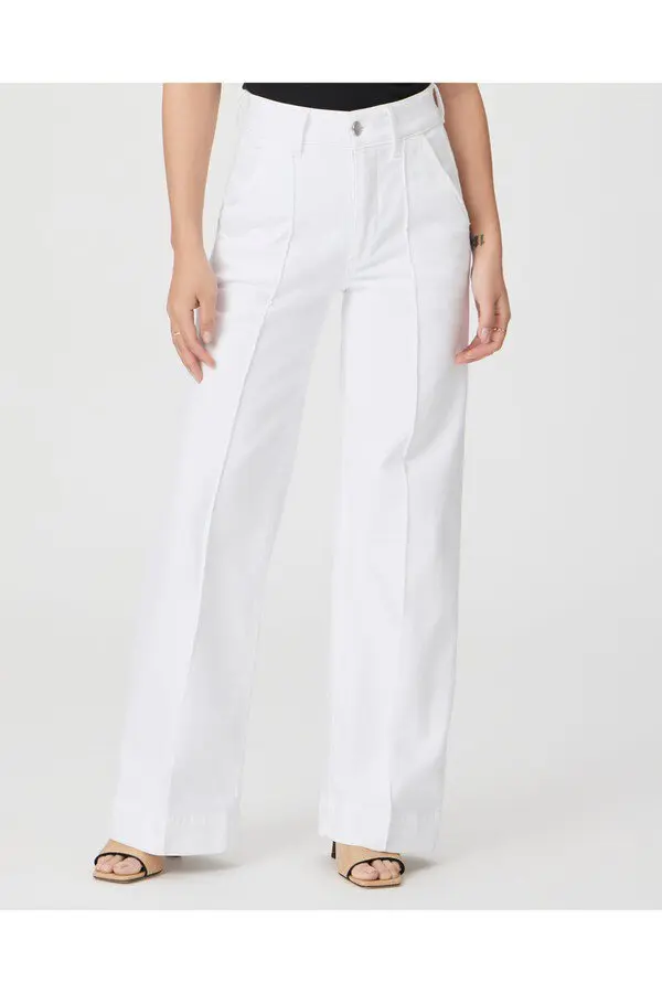 Paige Sasha Petite Wide Leg Jean