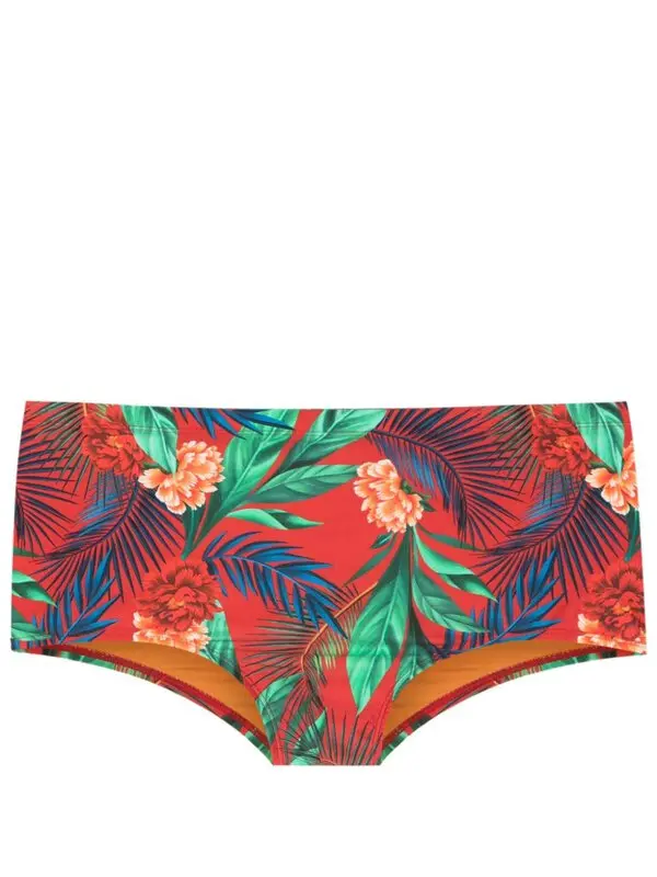 LYGIA & NANNY Copacabana Floral-print Trunks - Multicolour