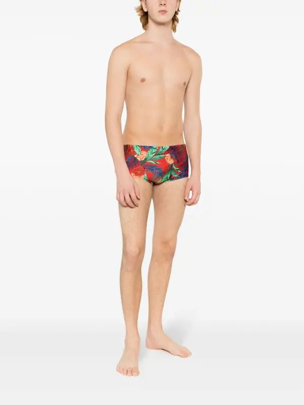 LYGIA & NANNY Copacabana Floral-print Trunks - Multicolour