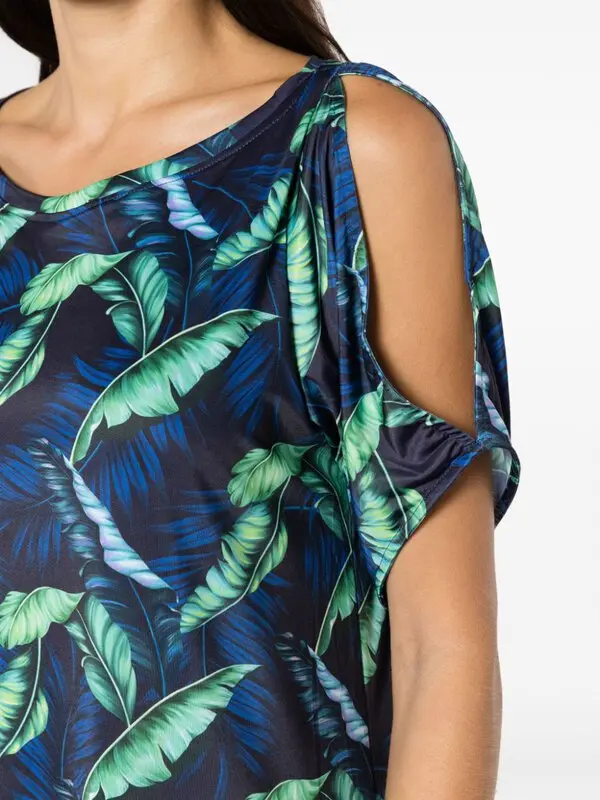 LYGIA & NANNY Allat Leaf-print Tunic