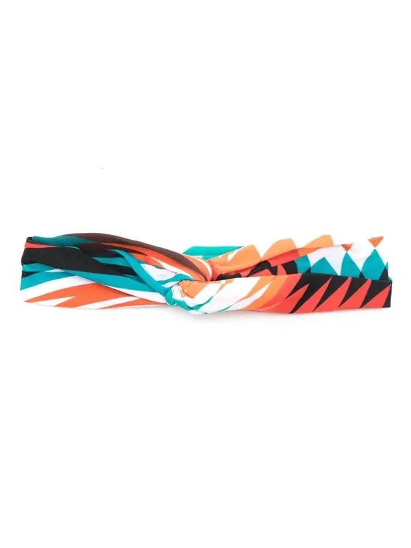 LYGIA & NANNY Bethania Graphic-print Headband - Multicolour