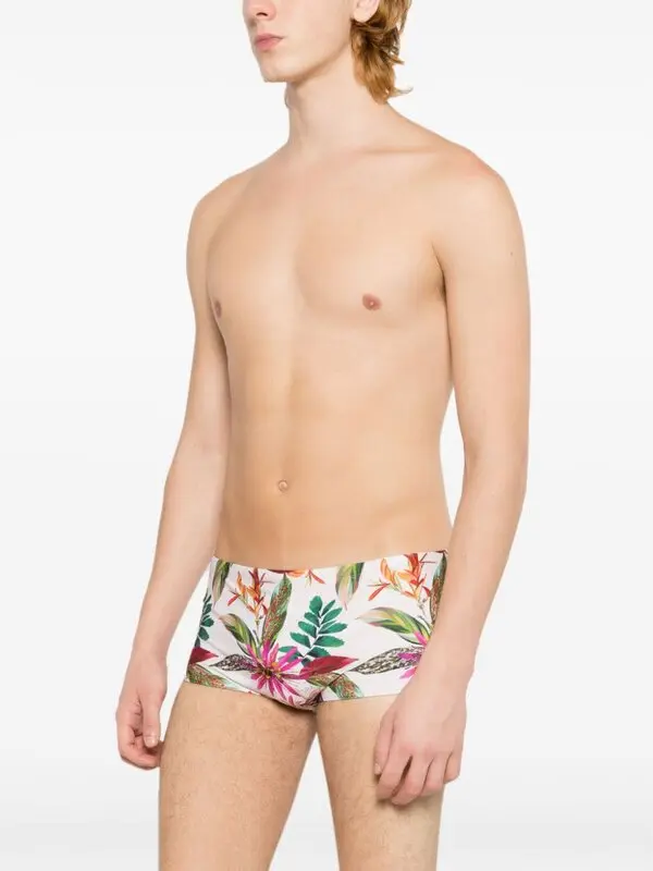 LYGIA & NANNY Copacabana Floral-print Trunks - Multicolour