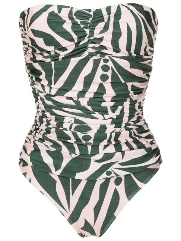 LYGIA & NANNY Melissa Graphic-print One-piece - Green