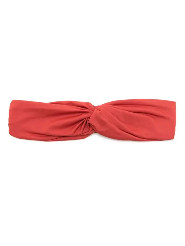 LYGIA & NANNY Bethania Twisted Headband - Red