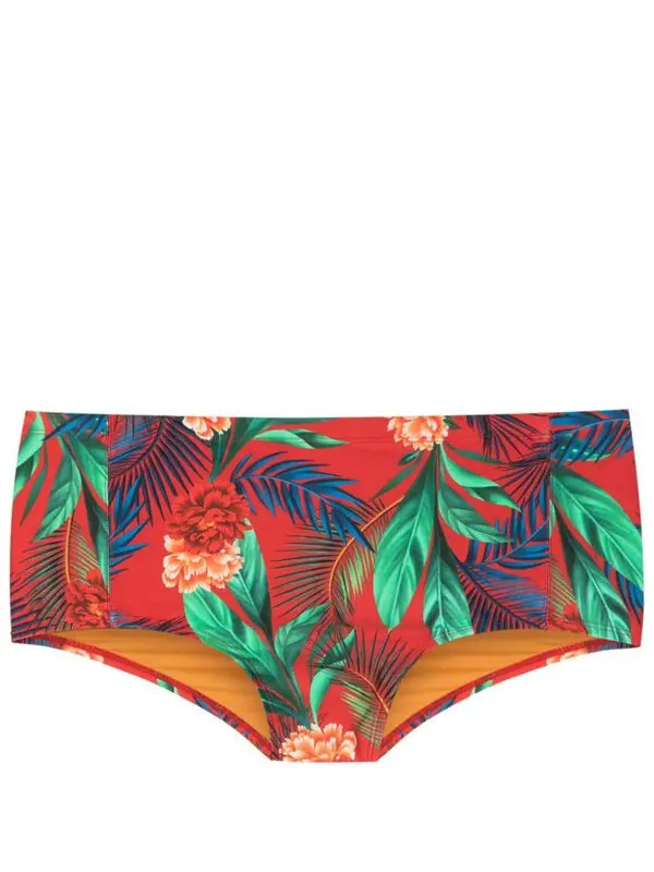 LYGIA & NANNY Parati Floral-print Swimming Trunks - Multicolour