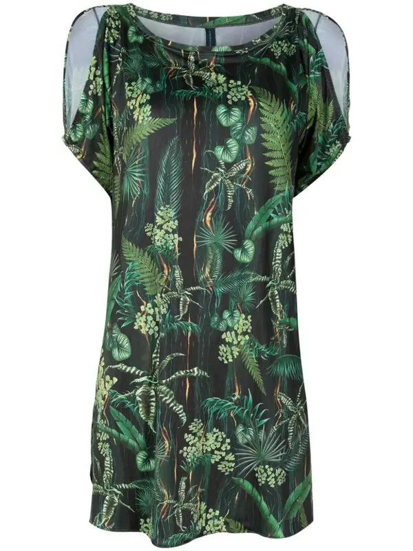 LYGIA & NANNY Allat Leaf-print Tunic