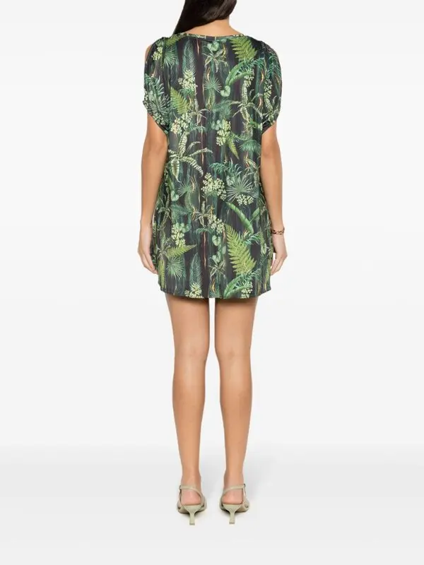 LYGIA & NANNY Allat Leaf-print Tunic