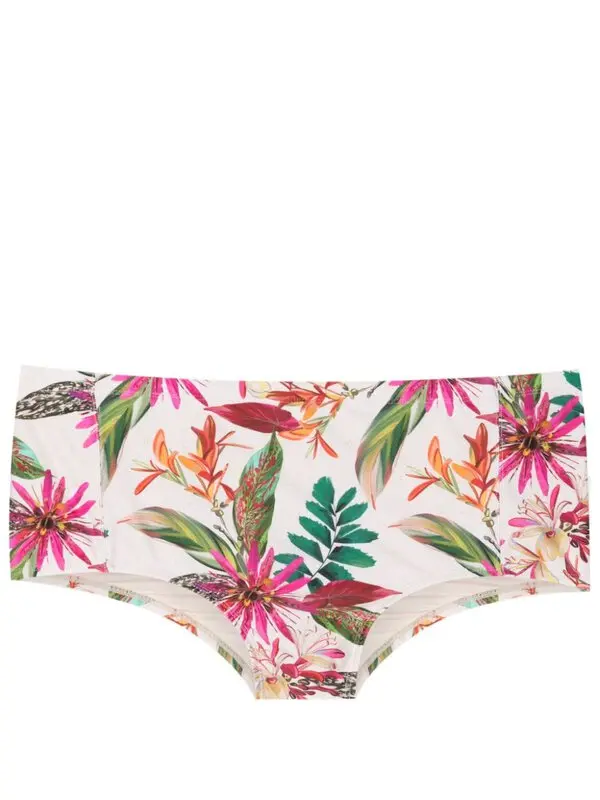 LYGIA & NANNY Parati Floral-print Trunks - Multicolour
