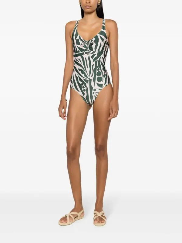 LYGIA & NANNY Abstract-print One-piece