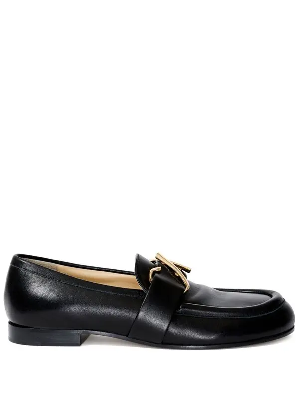Proenza Schouler Monogram Plaque Loafers