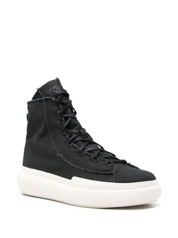 Y3 Nizza High-top Sneakers - Black