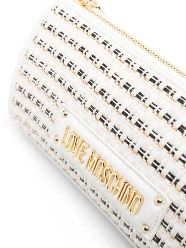 Moschino Raffia Shoulder Bag