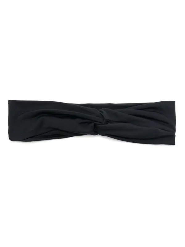 LYGIA & NANNY Bethania Twisted Headband - Black