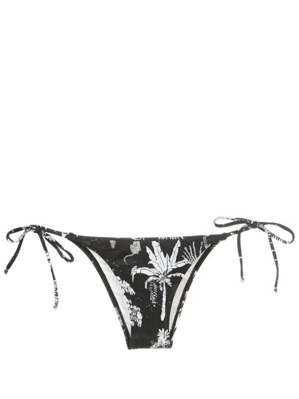 LYGIA & NANNY Thai Tie-fastening Bikini Bottom - Black