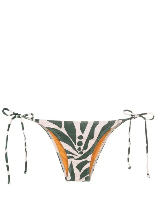 LYGIA & NANNY Thai Low-rise Bikini Bottom - Green