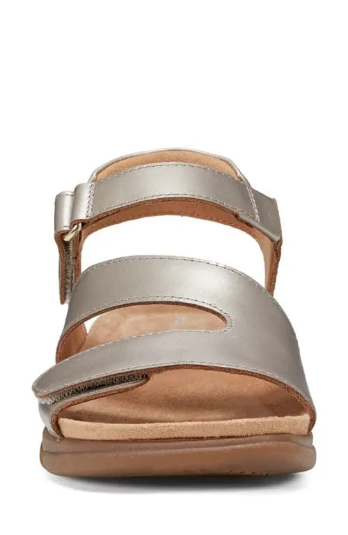 Easy Spirit Mavey Ankle Strap Sandal - Gold