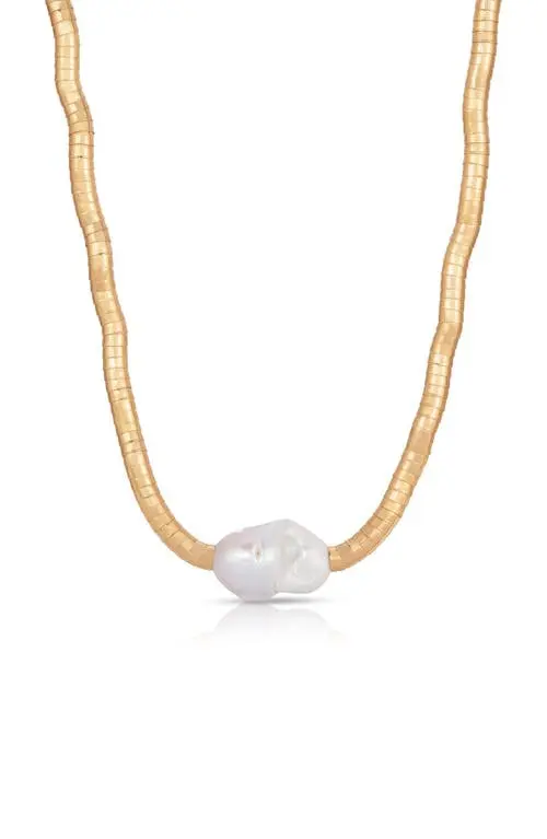Ettika Cultured Freshwater Pearl Choker Necklace