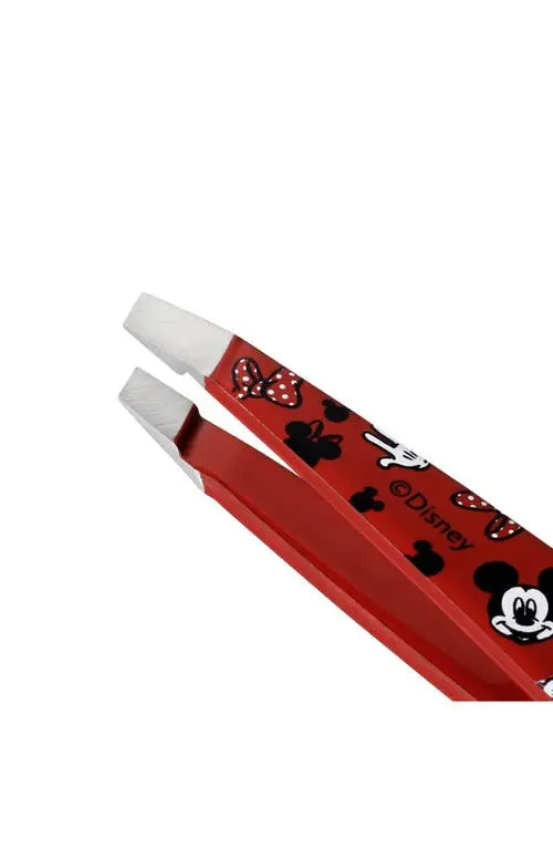 TWEEZERMAN Disney Mickey Mouse And Minnie Mouse Mini Slant Tweezer
